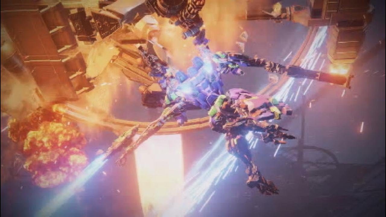 EVA 01 vs BALTEUS || Armored Core VI Epic Boss Fight - YouTube