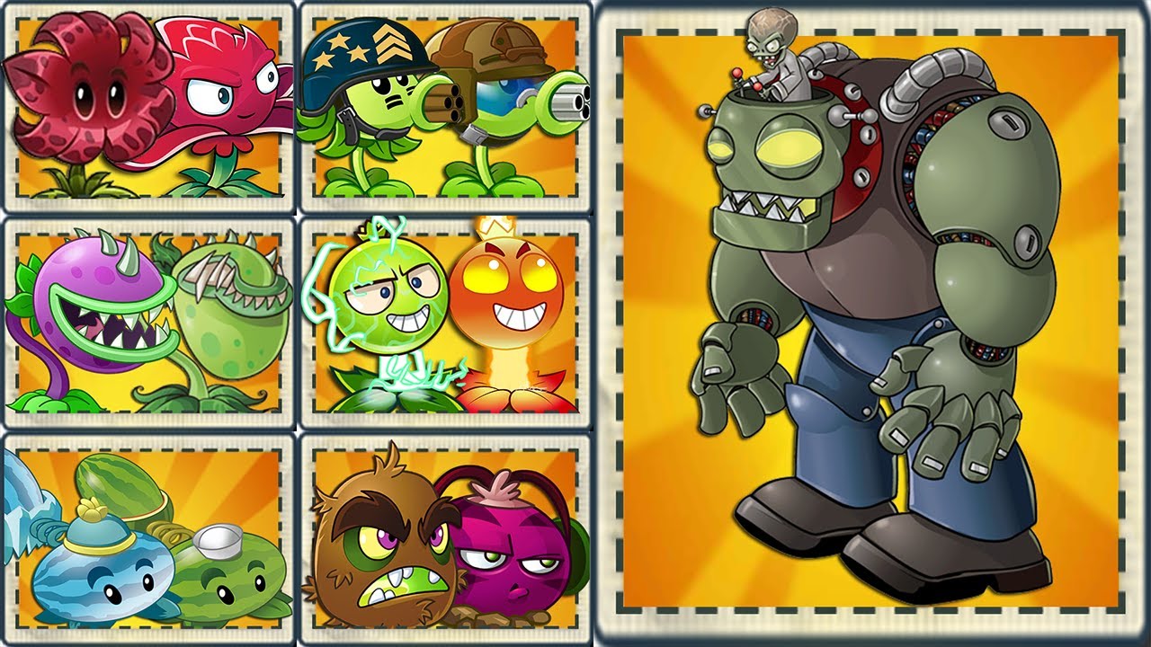 PvZ 2 Team RANDOM Plants Power-Up! in Plants vs Zombies 2 - YouTube