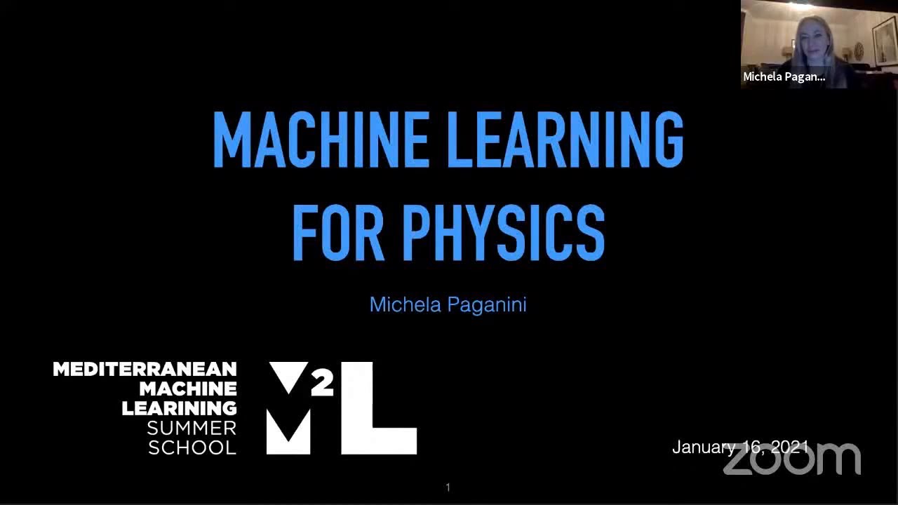2021 6.1 Machine Learning for Physics - Michela Paganini - YouTube