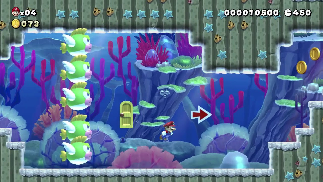 Super Mario Maker 2 – Level 21: Plenty of Cheep Cheeps in the Sea ...