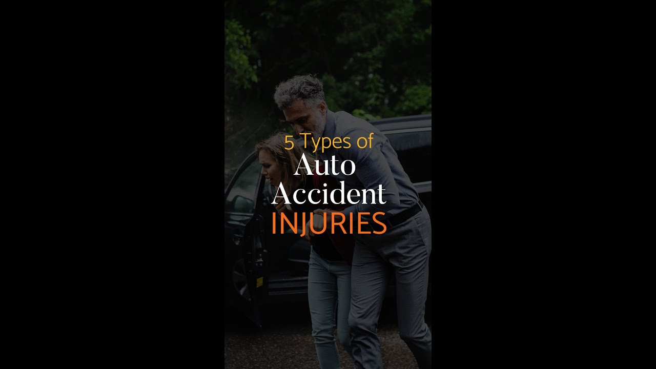 Five Types of Auto Accident Injuries - YouTube
