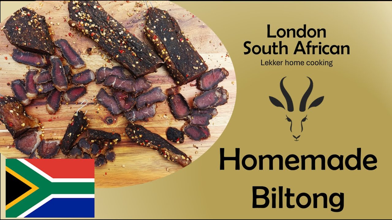 How to Make Biltong at Home - Traditional South African Biltong - YouTube