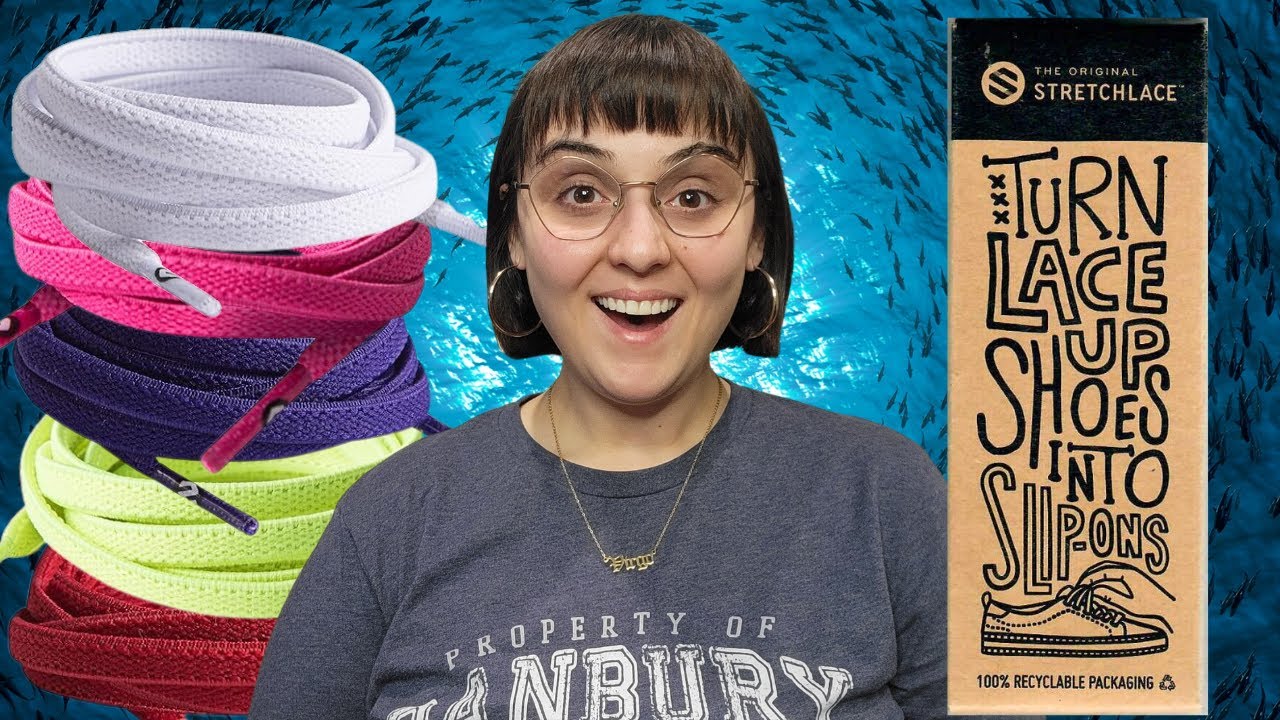 Trying Out Stretchlace From Shark Tank - YouTube