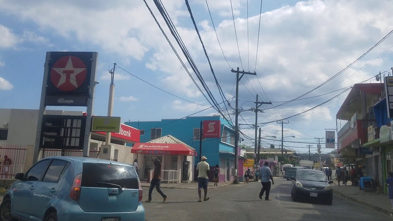 Driving into LInstead | St Catherine | Jamaica - YouTube