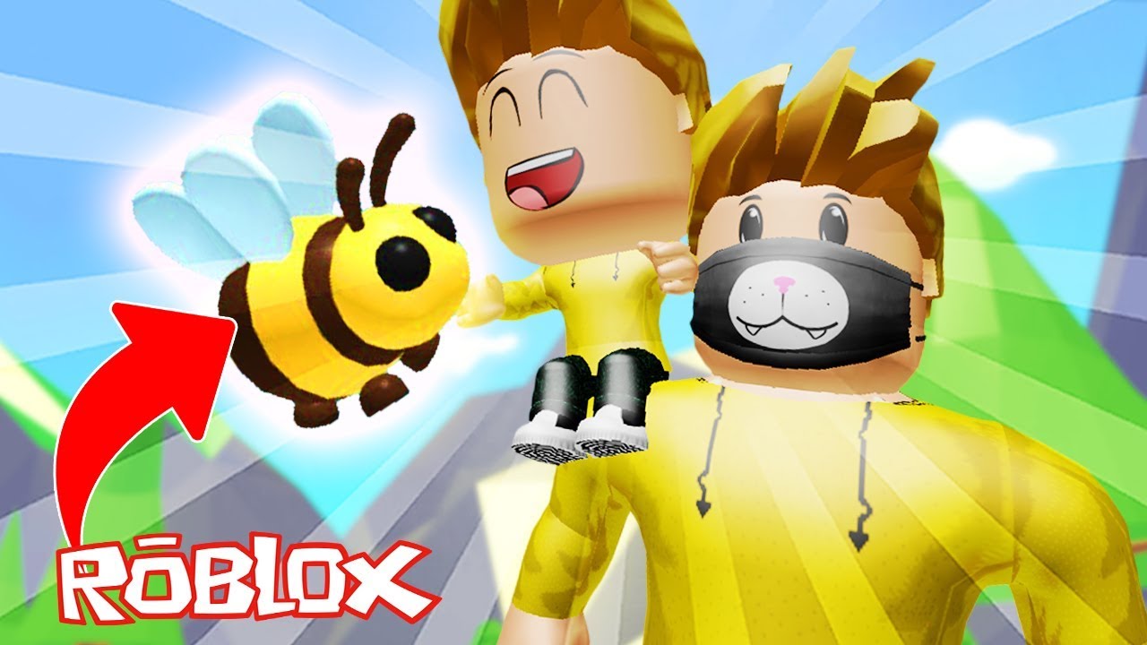 ENCUENTRO A MI PAPI Y ME COMPRA LA NUEVA ABEJA DE ADOPT ME!! ROBLOX 💙💚💛 ...