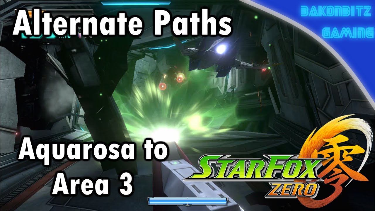 [Walkthru] Star Fox Zero | Alternate Paths: Area 3 Satellite Mission ...