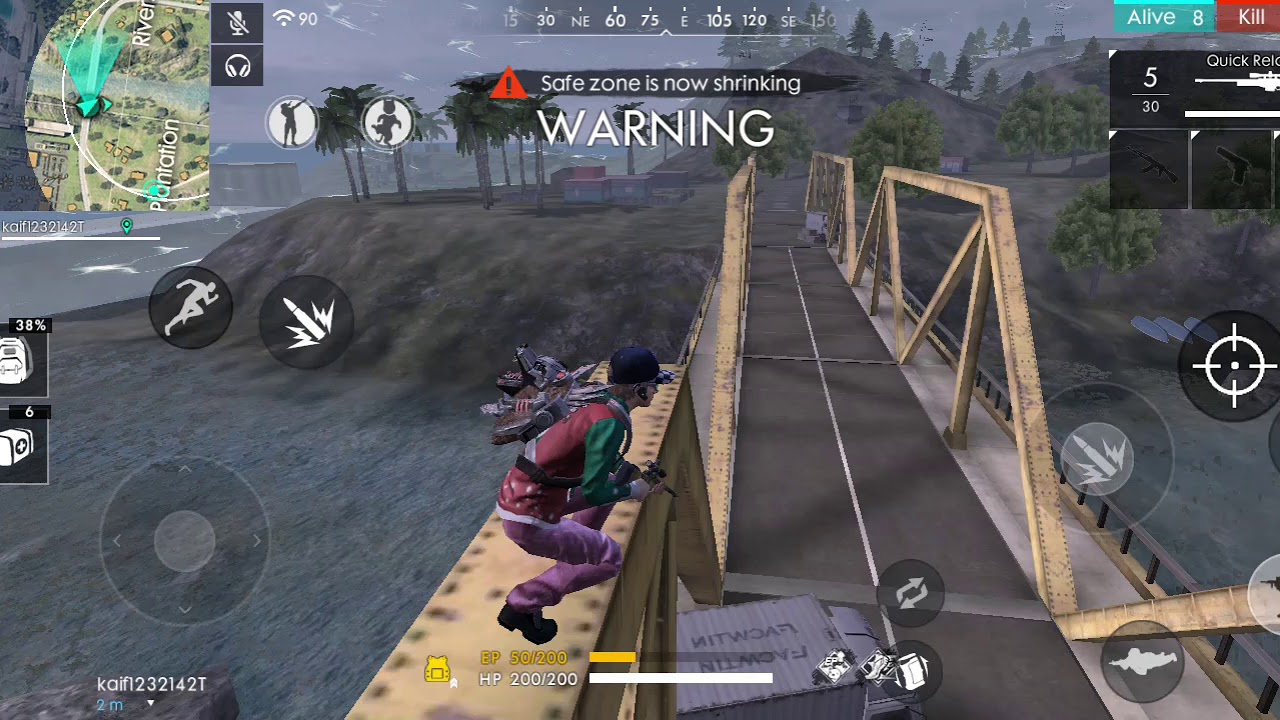 How to play Night Hunter in free fire - YouTube