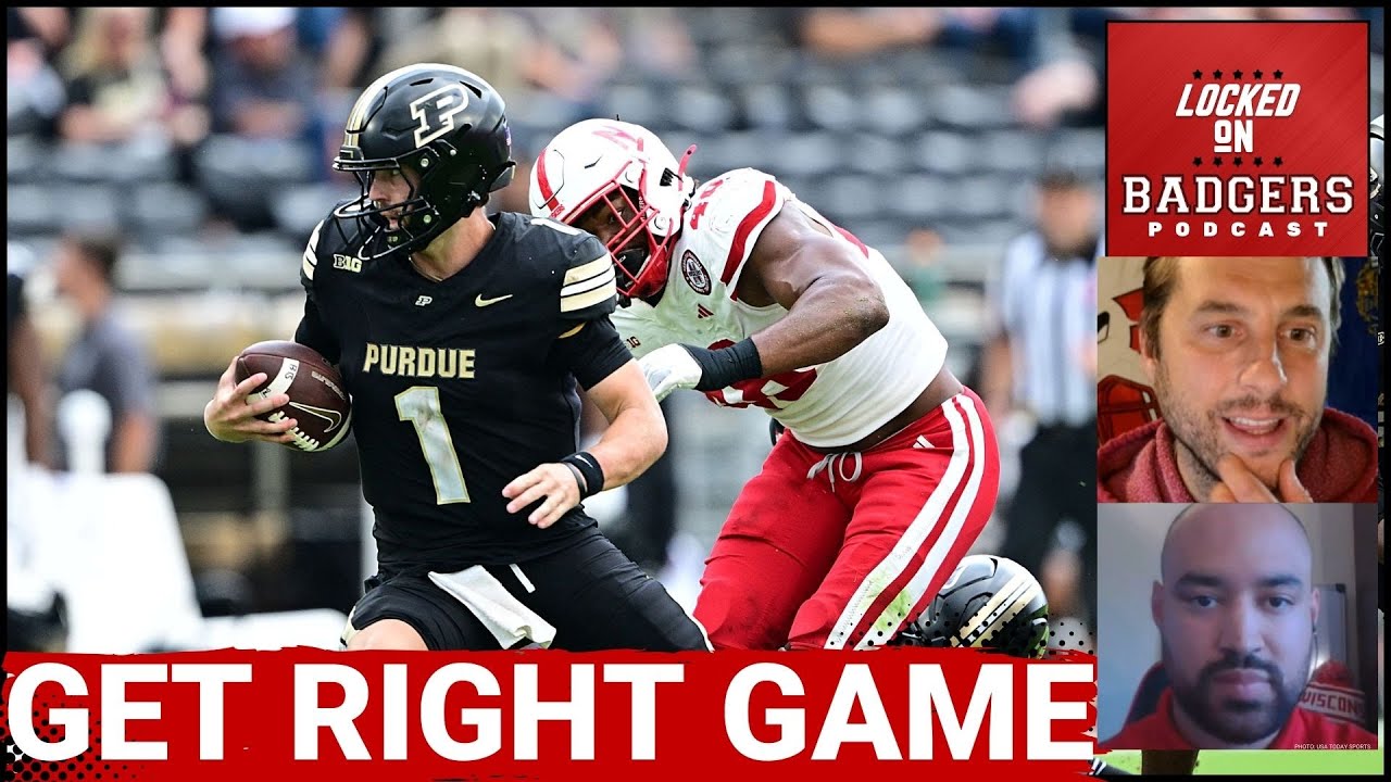 Wisconsin Badgers' Purdue Game: A Must-Win for Confidence - YouTube