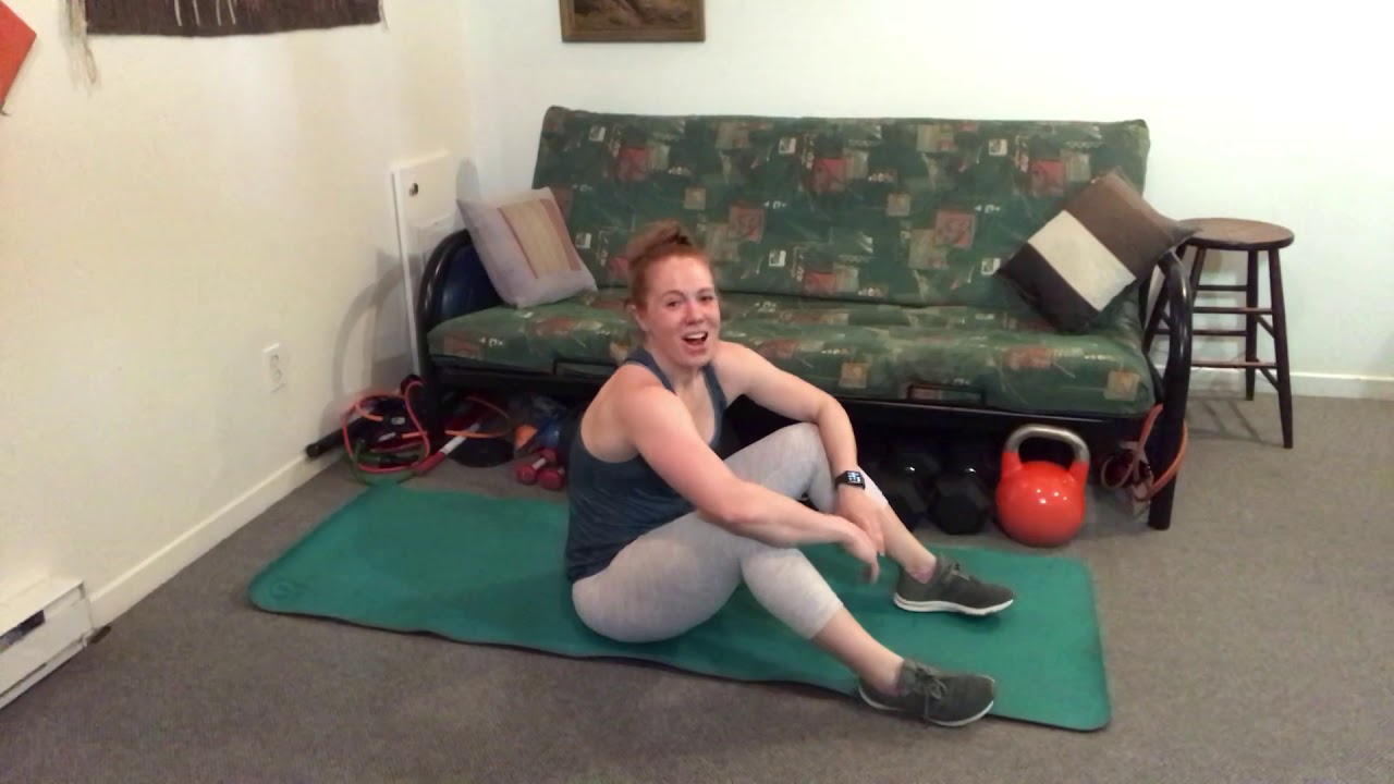 Glute Bridge Walk-out + SL hold + walk-in - YouTube