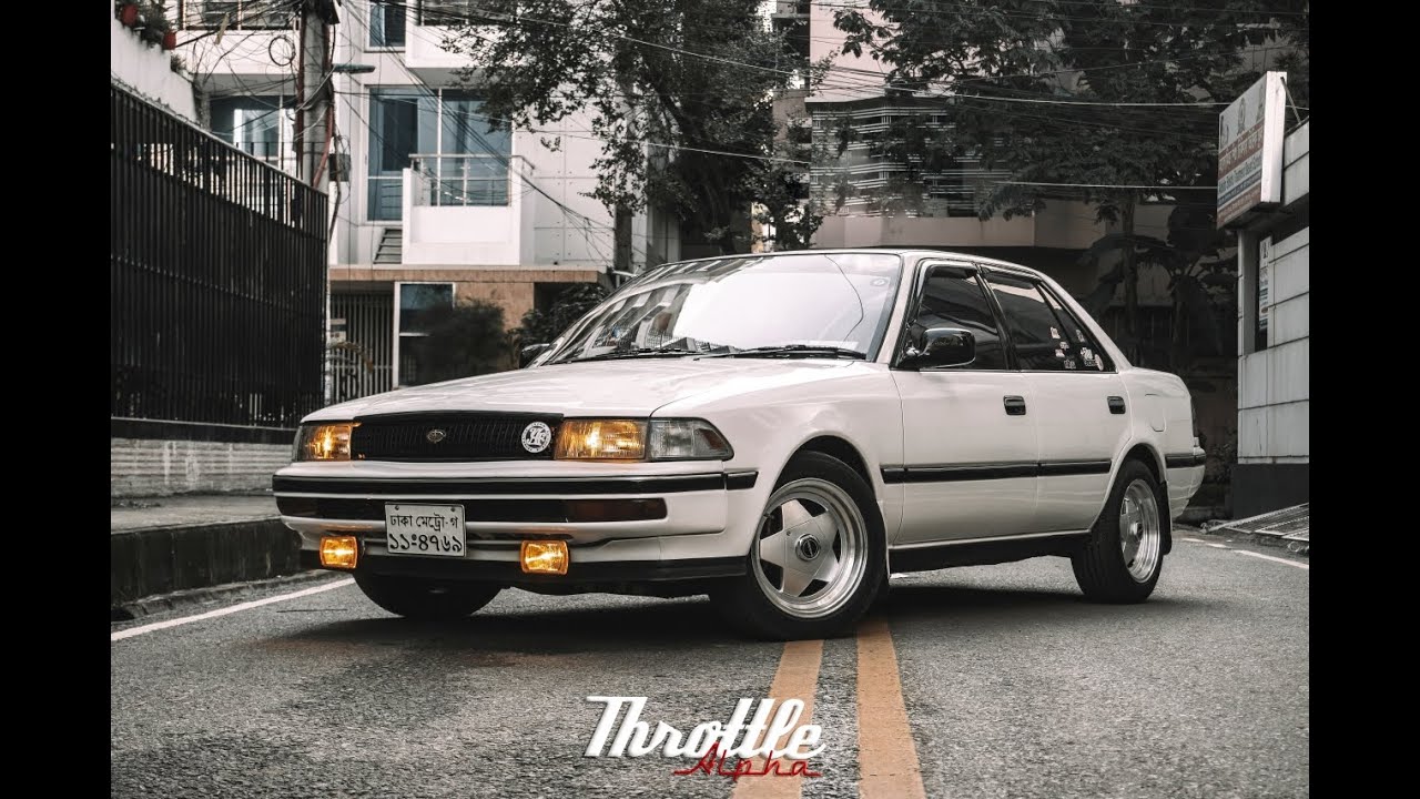 The 1990 Toyota Corona | AT170 | Throttle alpha - YouTube