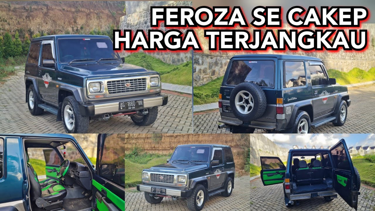 dijual daihatsu feroza SE 1995 gagah ganteng murah tetap kondisi bagus ...