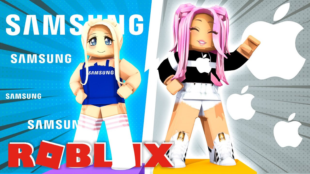 SAMSUNG OUTFIT vs. APPLE OUTFIT! - Roblox - YouTube