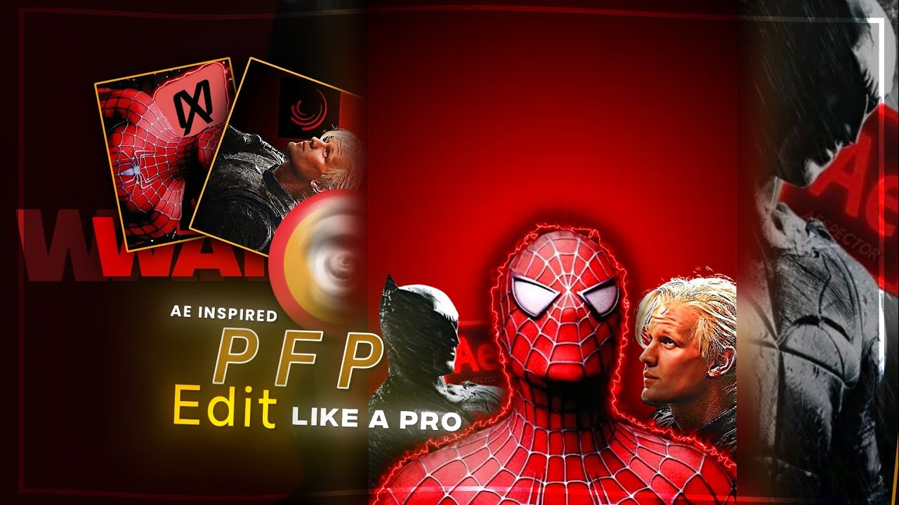 AE inspired PFP edit 🔥 Jaw-Dropping Profile Picture Transformation ...