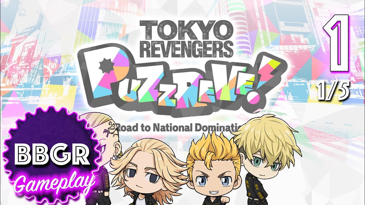 Tokyo Revengers PUZZ REVE! - Review 1/5, Game Play Walkthrough No ...