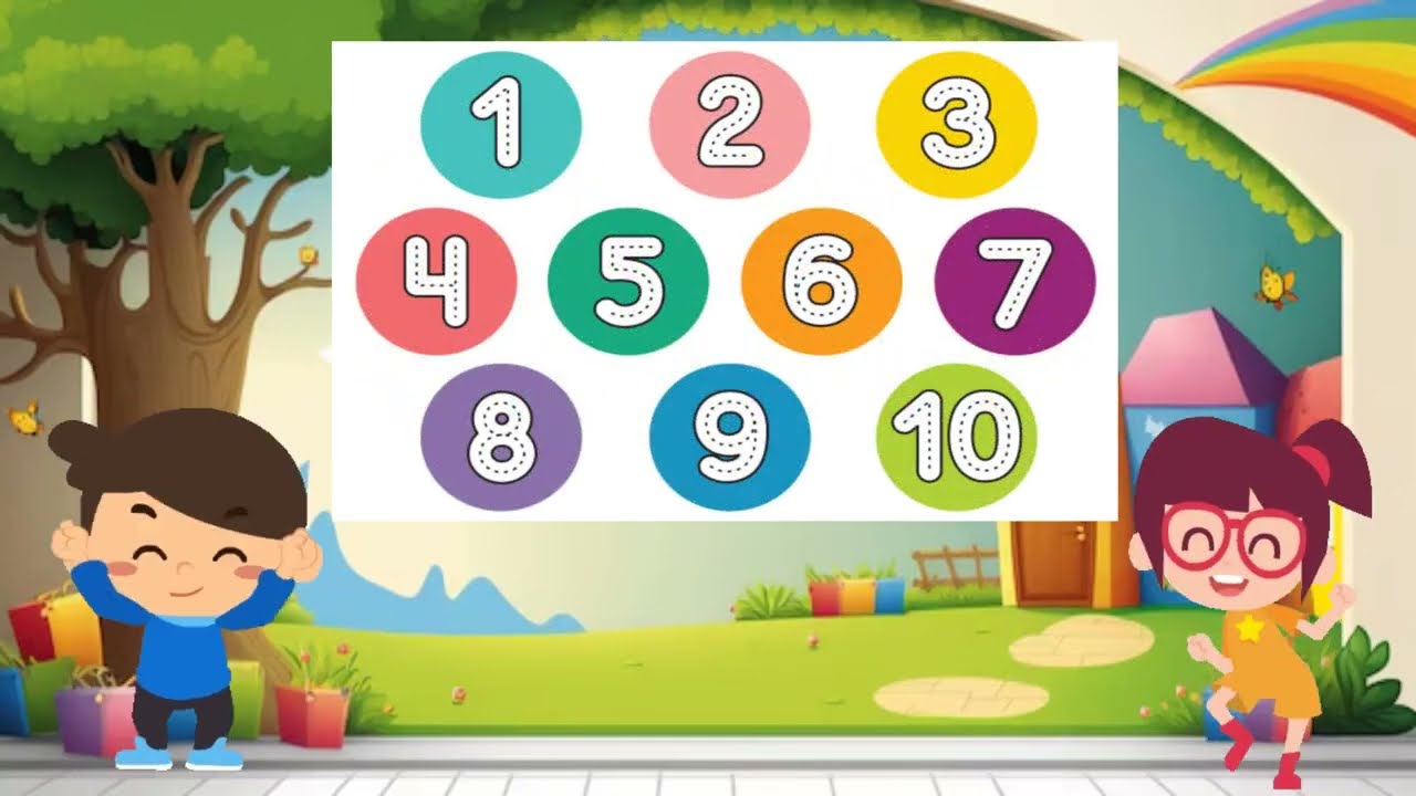 Let's COUNT Together From 1 to 20 For KIDS! - YouTube