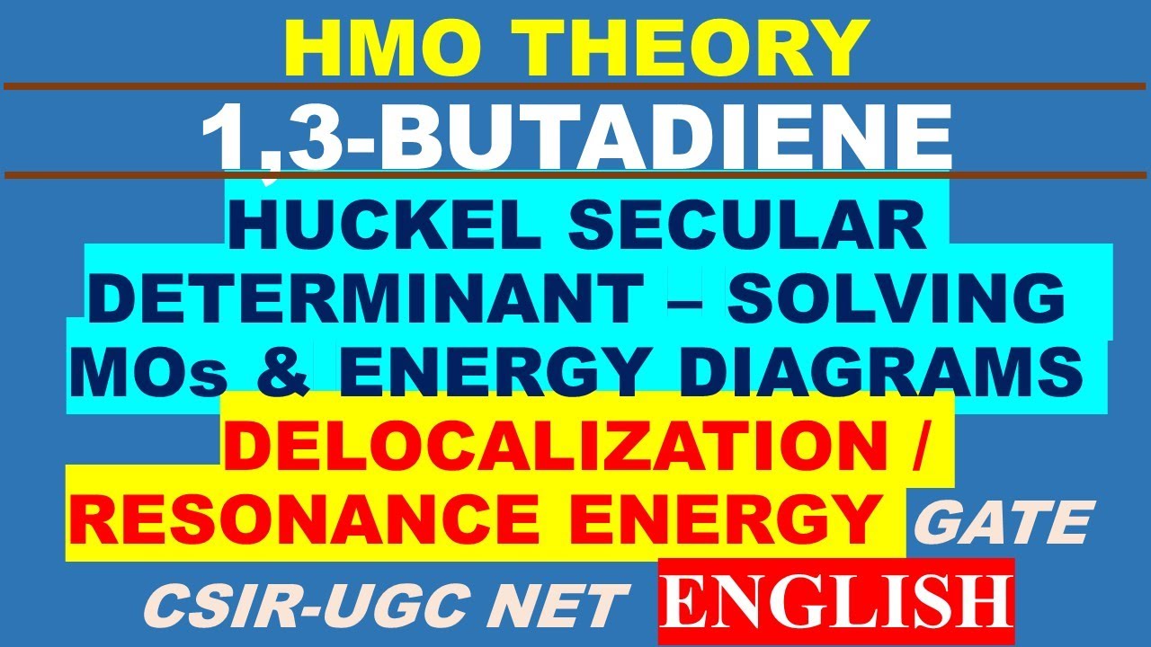 (ENGLISH) 1,3-BUTADIENE HMO THEORY SECULAR DETERMINANT MOs ENERGY ...