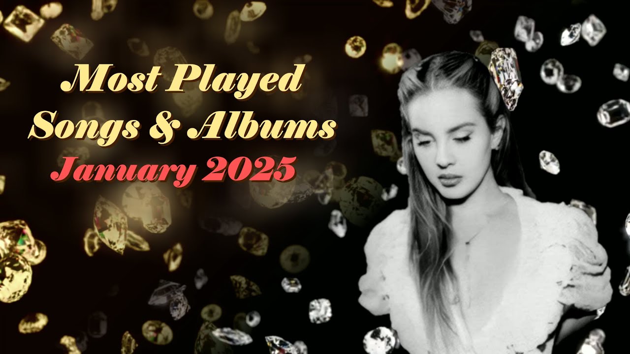 Most Played Songs + Albums JANUARY 2025 - YouTube