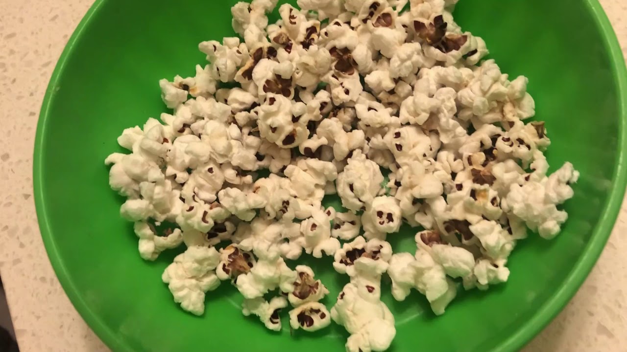 Making Popcorn - YouTube
