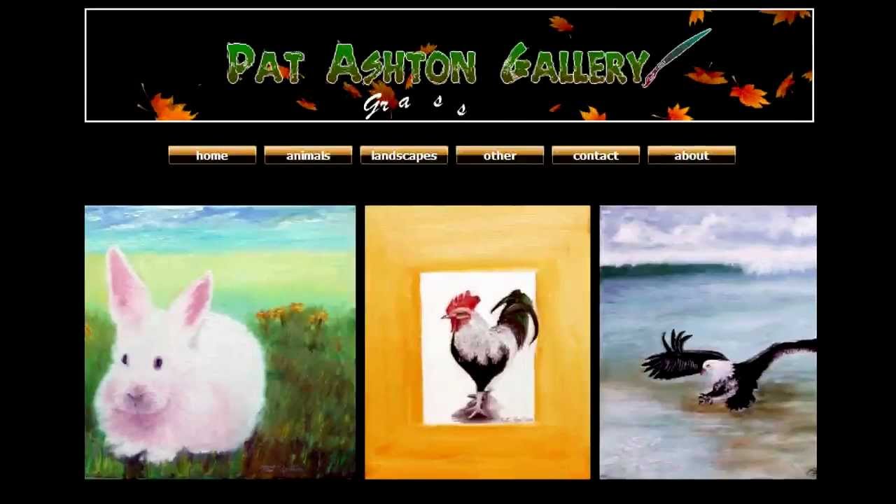 Pat Ashton Grass Roots Art Gallery - YouTube