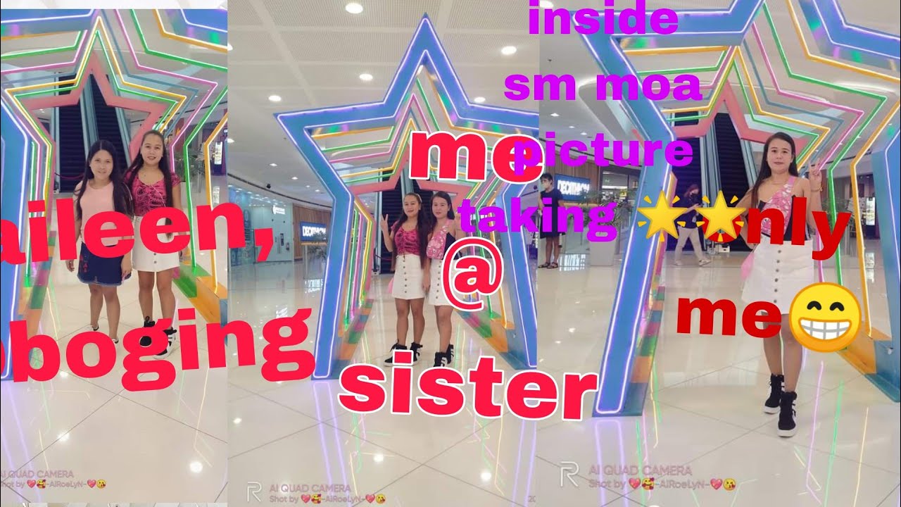 Inside Sm moa picture taking - YouTube