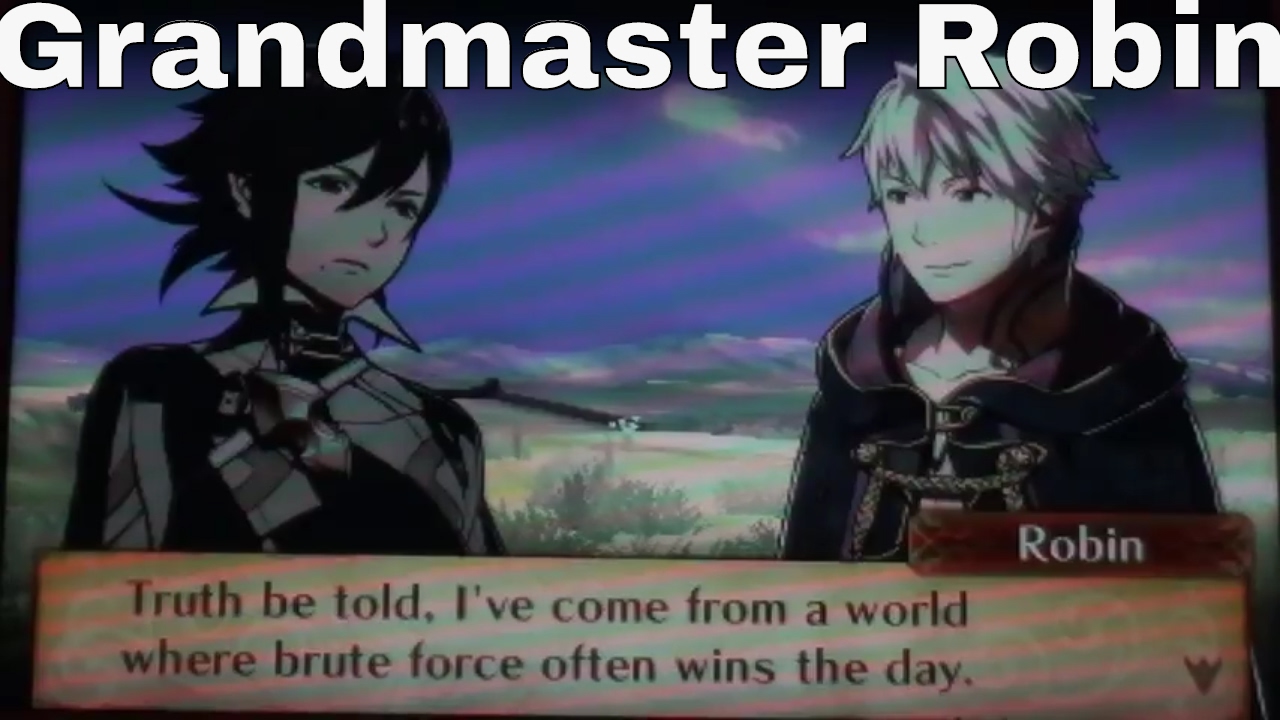 Fire emblem fates Grandmaster Robin - YouTube
