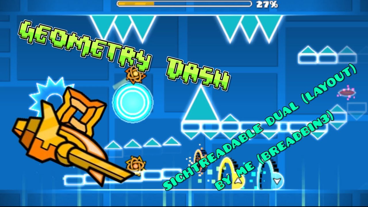 The Most Fun Sight-Readable Dual Ever? 🎮 | Geometry Dash Layout - YouTube