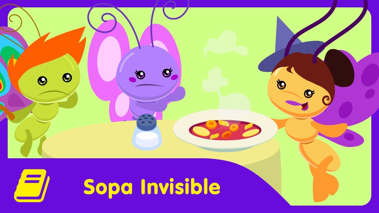 Gallina Pintadita Mini - Historieta - Sopa Invisible - YouTube