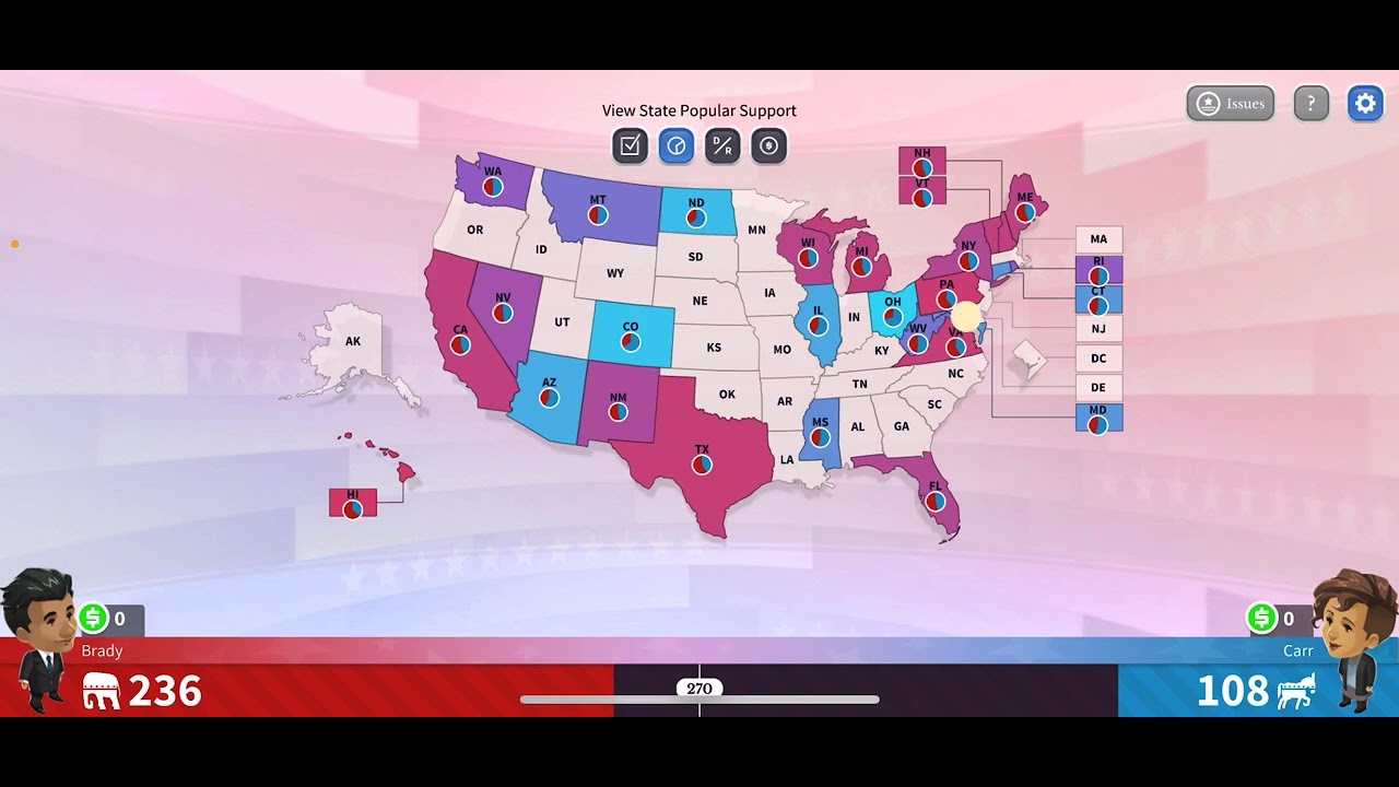 TOM BRADY TRIES TO RUN FOR PRESIDENT???? (ICIVICS WIN THE WHITE HOUSE ...