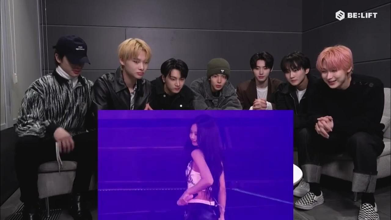 ENHYPEN reaction to BLACKPINK (JENNIE) “CRAZY OVER YOU” - YouTube
