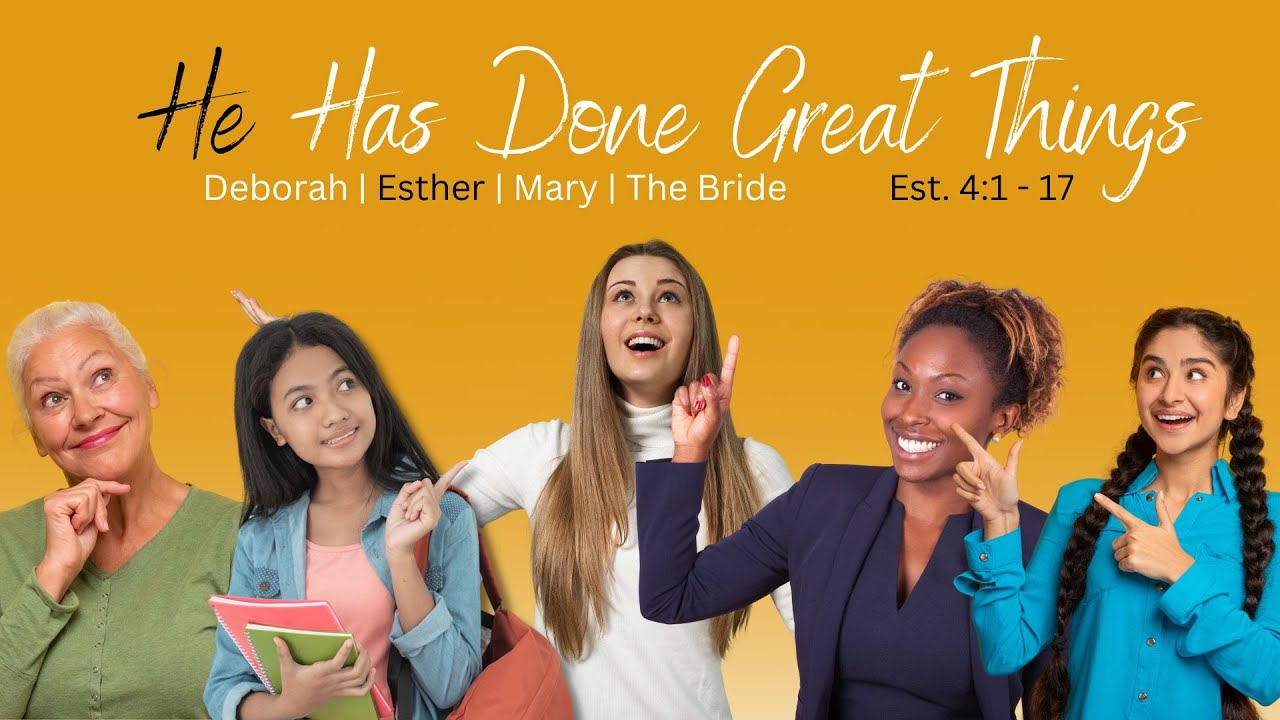 He Has Done Great Things Part II - Esther - Gareth Maggs - (Sunday 20 ...