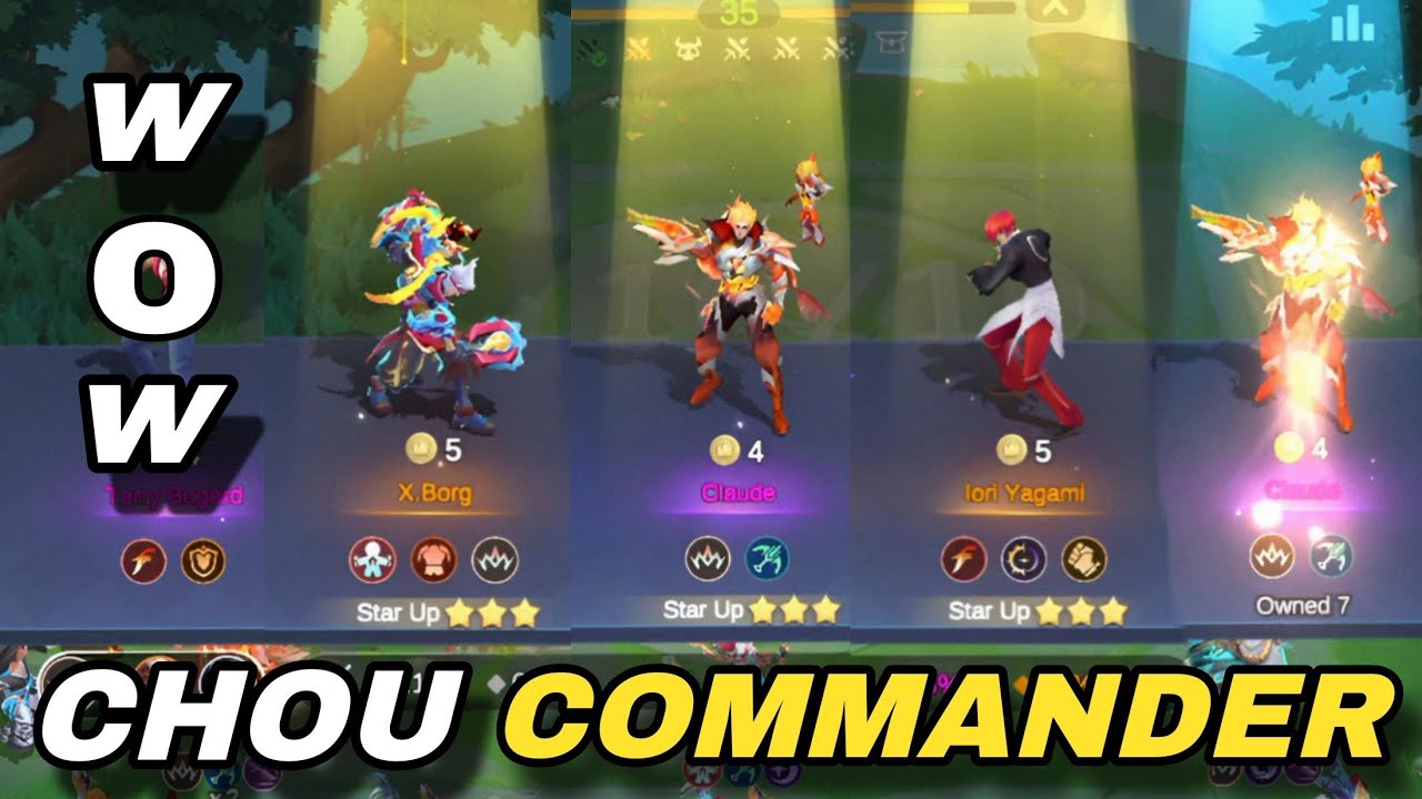 Chou Commander Best Combo 🔥 Magic Chess Go Go Combo Terkuat - YouTube