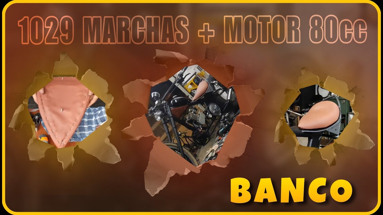 Banco da Bike de 1029 MARCHAS + MOTOR 80cc!! - YouTube