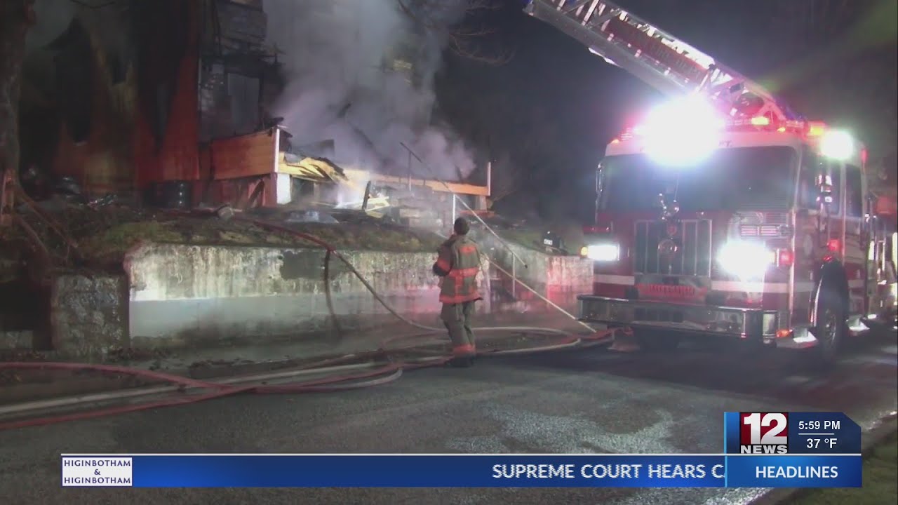 2 people rescued from house fire - YouTube