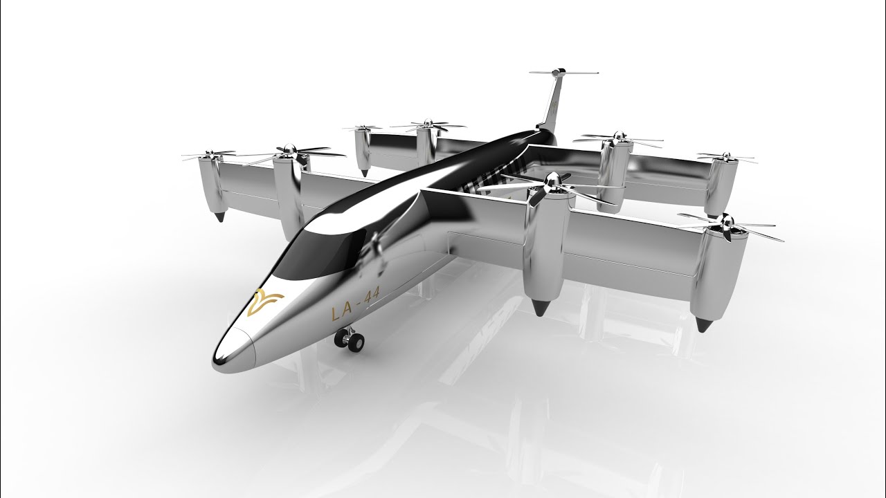 40 seater eVTOL - SkyBus - YouTube