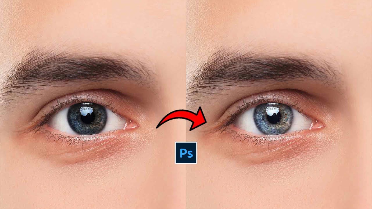 How to Brighten Eyes in Photoshop | Tutorial For Beginner - YouTube