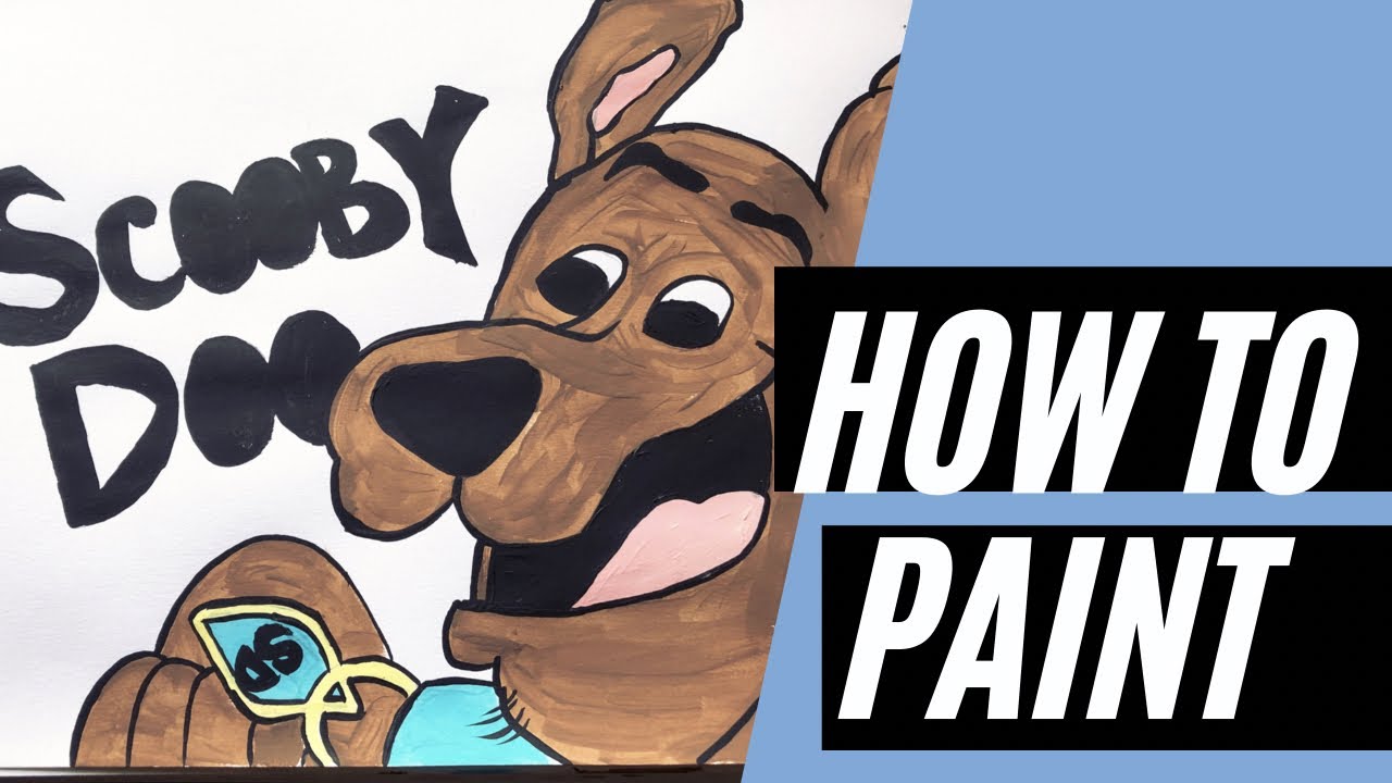 How To Scooby Doo Painting Session 2020 | Art Channel - YouTube