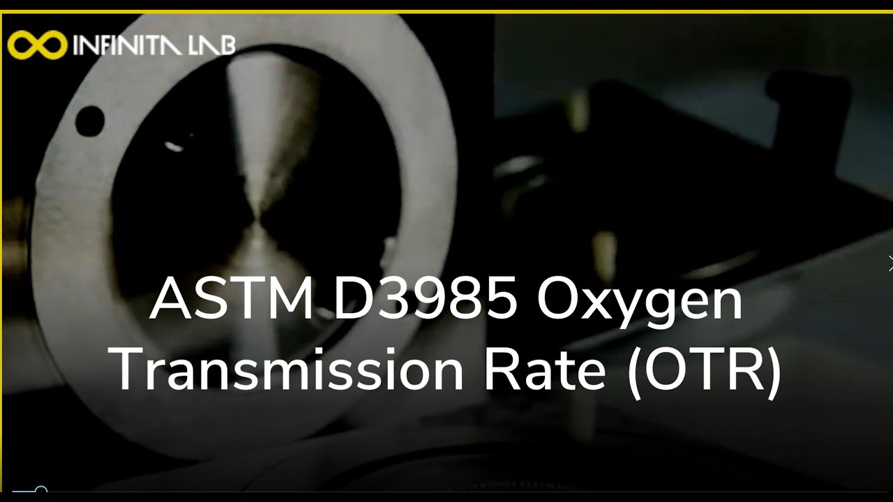 ASTM D3985 Oxygen Transmission Rate OTR - YouTube