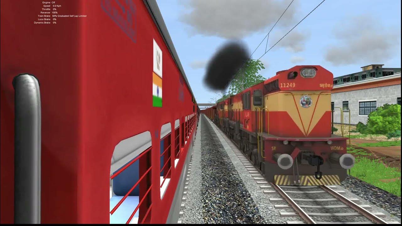 16345 NETRAVATI EXPRESS Part 7 | BUMPY RAILROAD | Railworks | Train Simulator Classic 2024 - YouTube