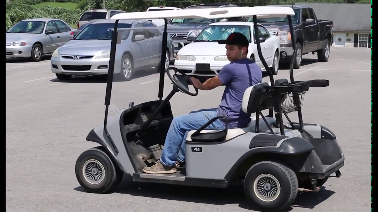 E-Z Go Textron Electric Golf Cart Online at Tays Realty & Auction, LLC ...