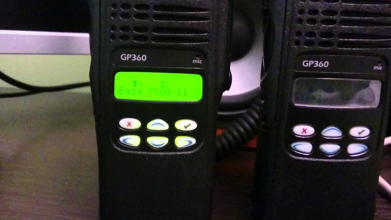 Motorola GP360 Select 5 - Prezentacja 2 #SQ7PSQ [1080p] - YouTube