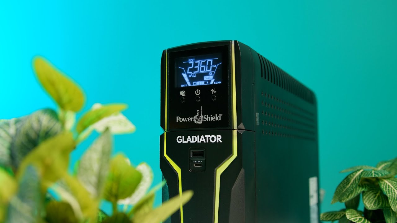 Dedicated Gaming UPS 🎮 PowerShield Gladiator Unboxing - YouTube