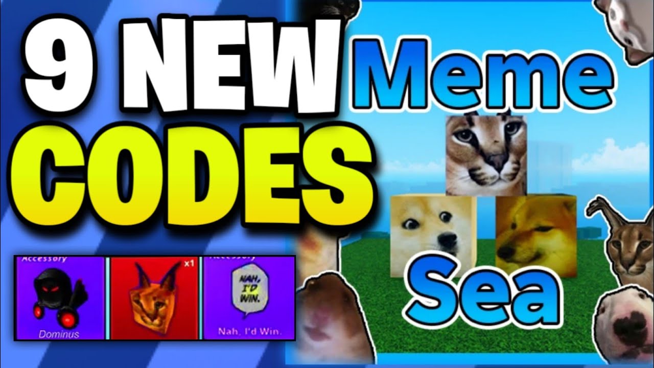 ⚠️NEW⚡CODES⚠️ MEME SEA ROBLOX CODES 2024 - MEME SEA CODES 2024 - YouTube