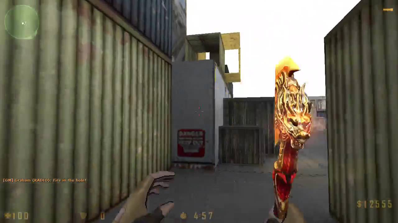 Counter Strike 1.6 with Crossfire mods[CrossFire_Ship][VIP Skins] - YouTube