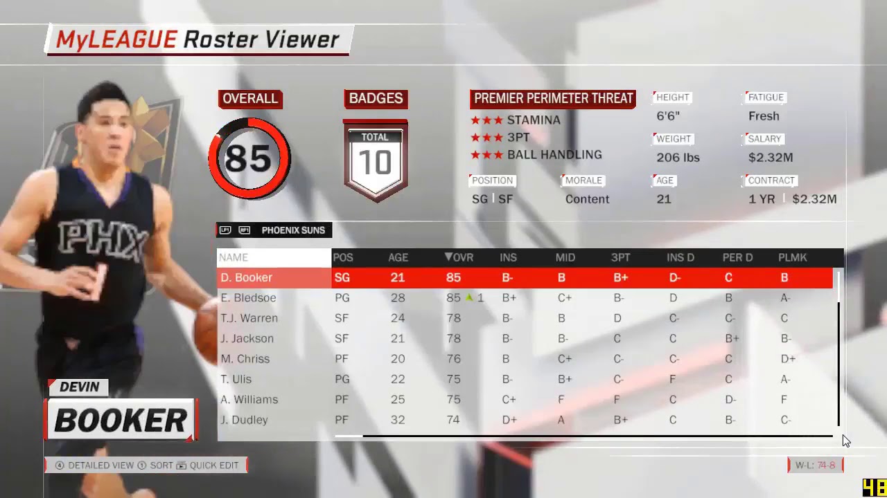 NBA 2K18 Roster update 01 22 2018 Latest version with injures - YouTube
