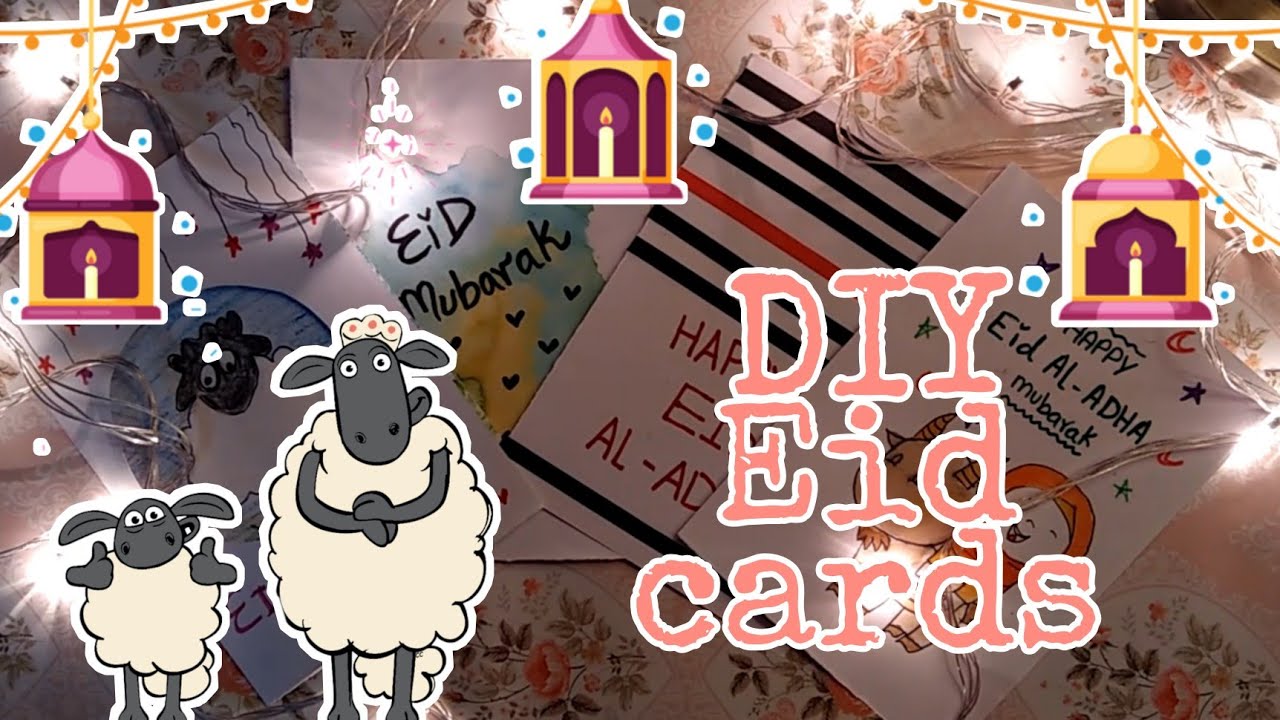 Easy eid cards ideas | Eid special | DIY cards | handmade cards | Easy ...