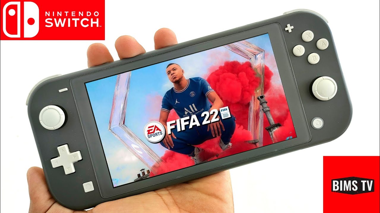 FIFA 22 Legacy Edition Gameplay - Nintendo Switch LITE ( MU vs PSG ...