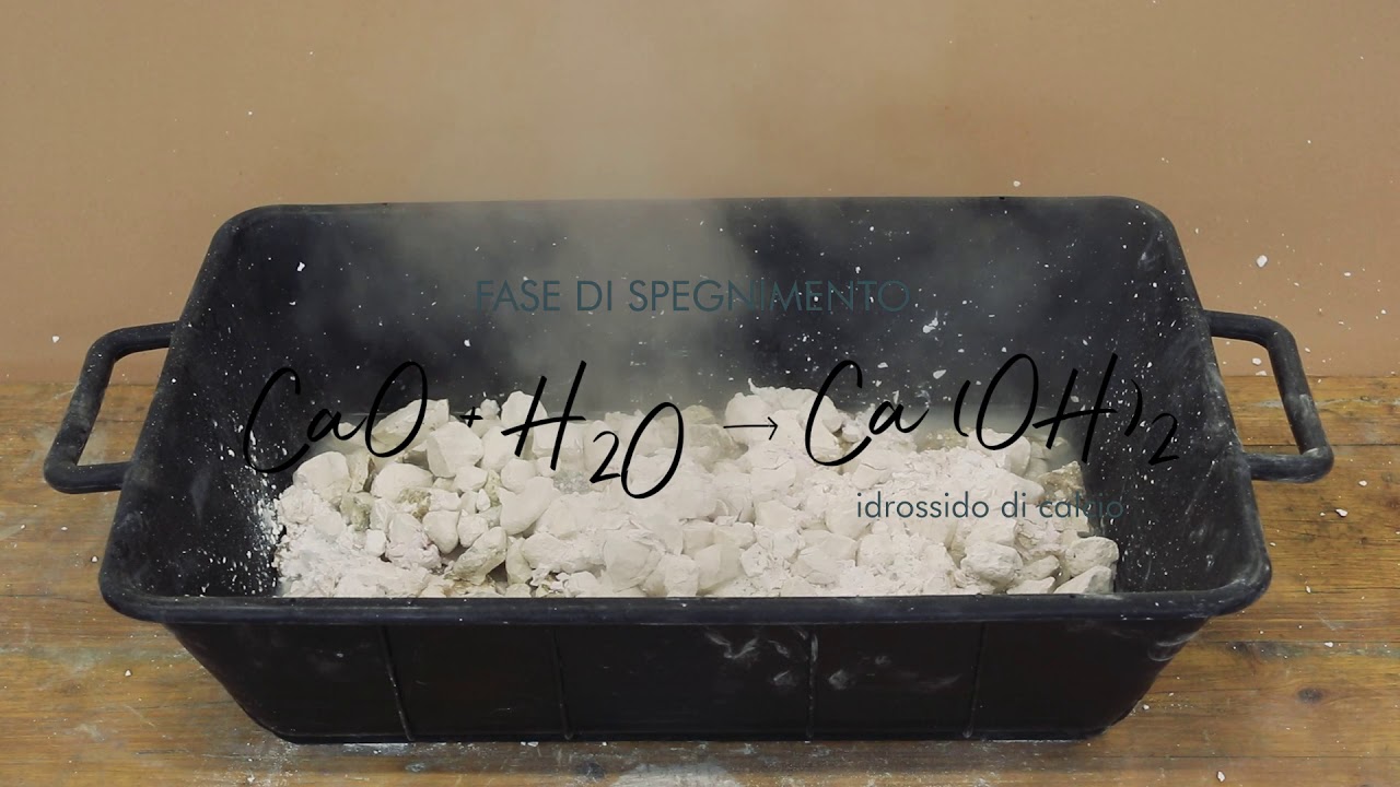 Il ciclo della calce - YouTube