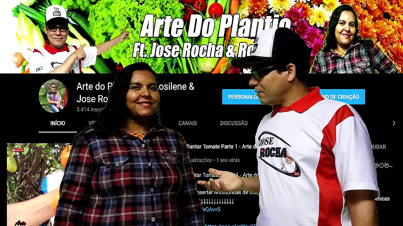 JOSE ROCHA - CONHEÇA O NOVO CANAL DE JOSE ROCHA - YouTube