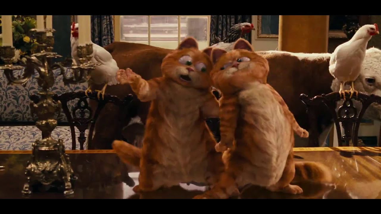 Garfield 2 - animal party - YouTube