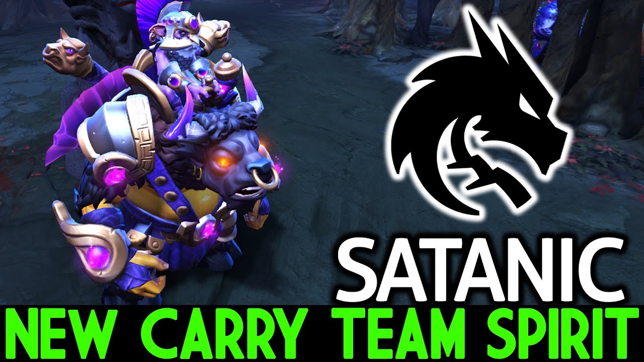 SATANIC [Alchemist] New Carry Team Spirit Show Skill Farming Dota 2 ...